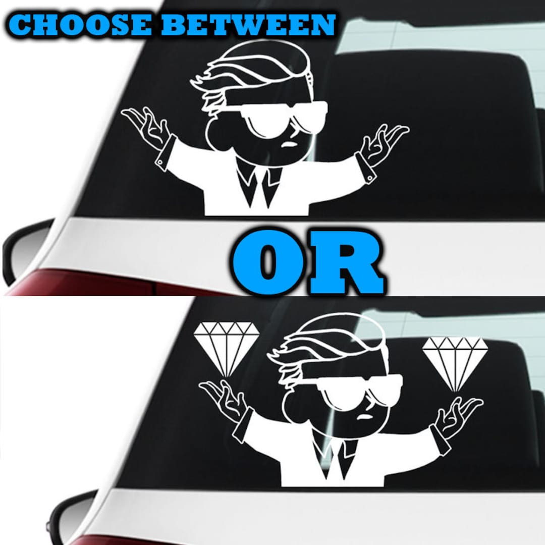 Wallstreetbets Kid Car Decal WSB Diamond Hands Reddit Meme - Etsy