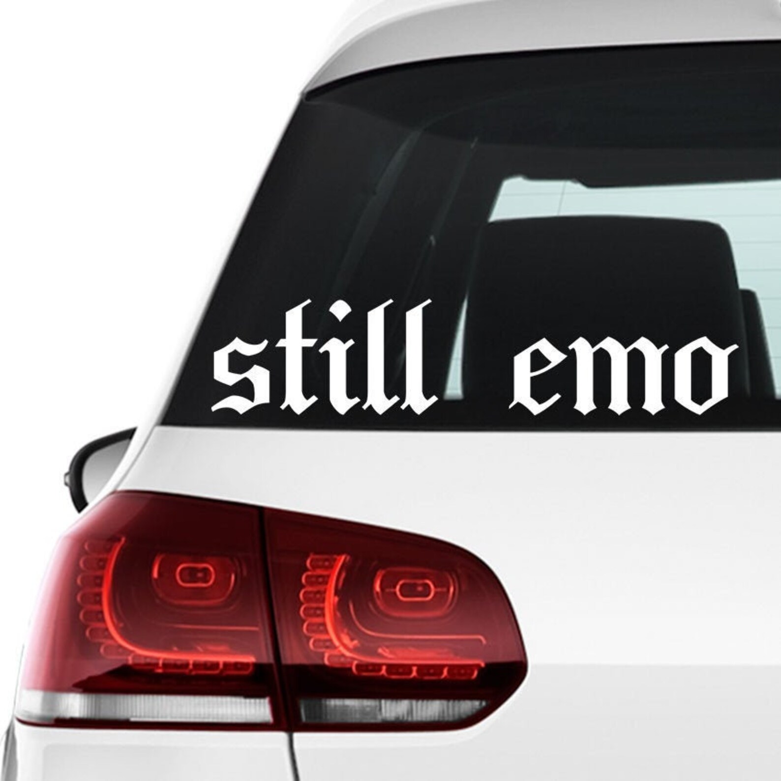 Still Emo Car Decal Forever Emo Kid Vinyl Bumper or Window - Etsy