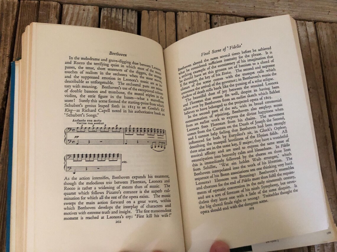 Vintage 1968 Book Titled Beethoven the Master Musicians Marion M.scott ...