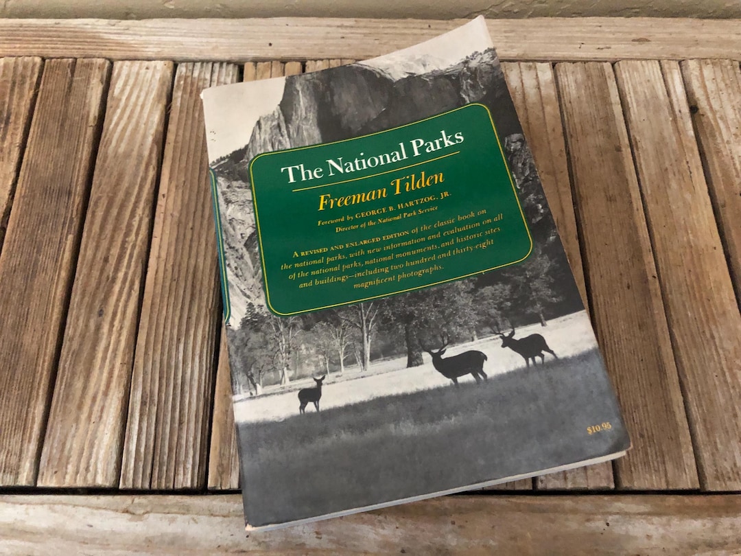 Vintage Book Titled the National Parks Freeman Tilden - Etsy