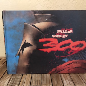 Vintage Book Titled 300 Story and Art by Frank Miller Colors Lynn ...