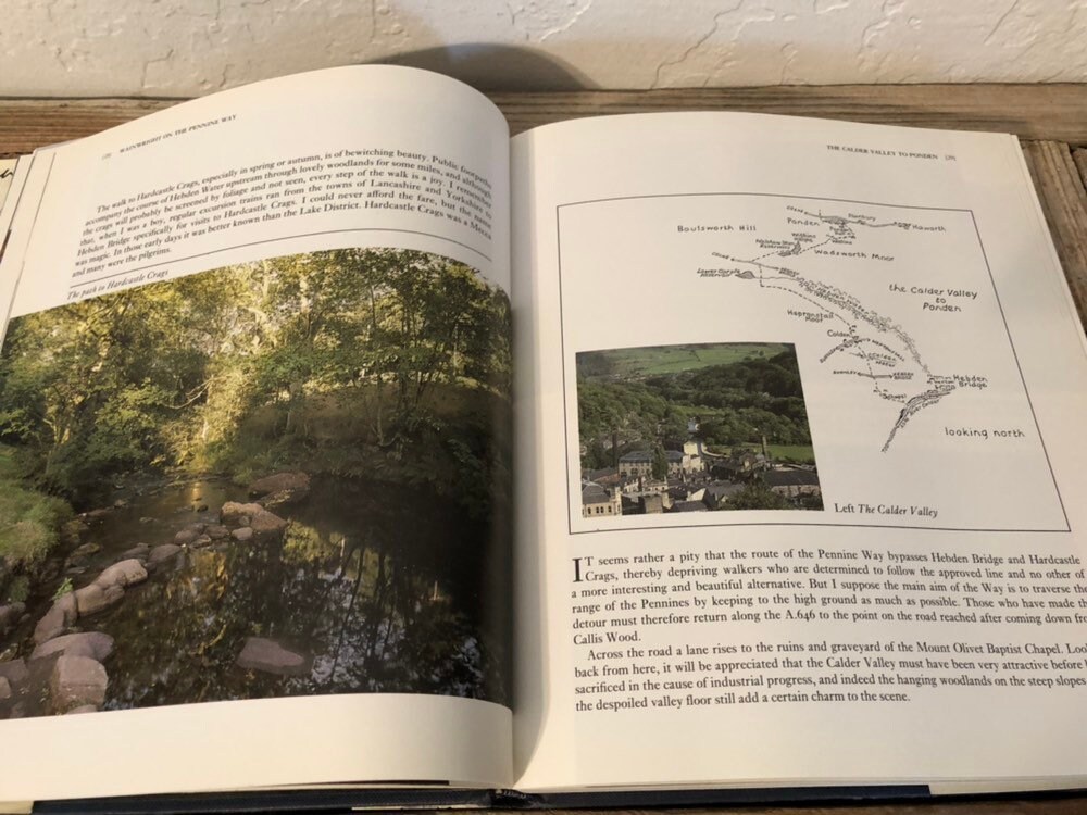 Vintage Book Titled Wainwright on the Pennine Way Photographs by Derry ...