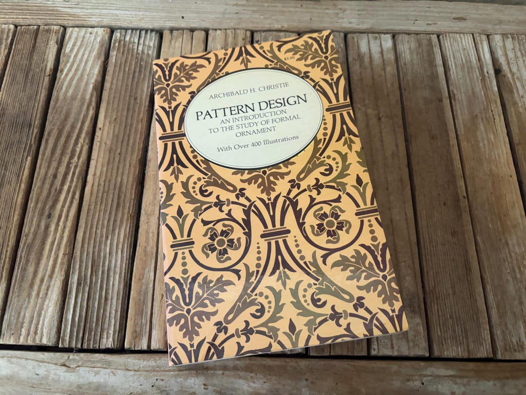 Vintage Book Titled Pattern Design an Introduction to the Study of ...