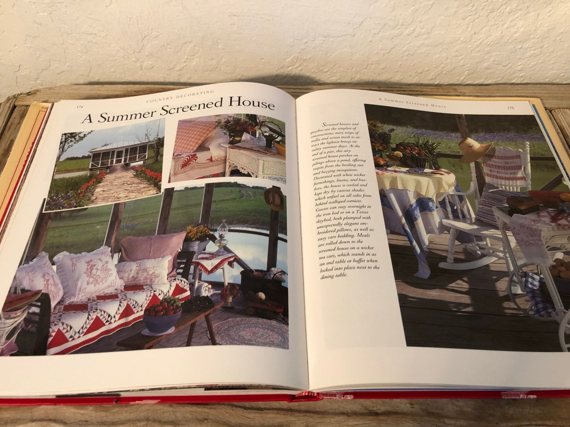 Vintage Book Titled Country Living Country Decorating - Etsy