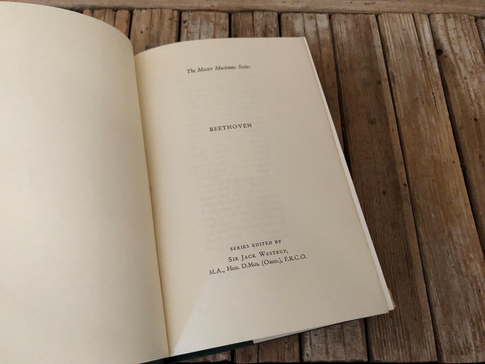 Vintage 1968 Book Titled Beethoven the Master Musicians Marion M.scott ...