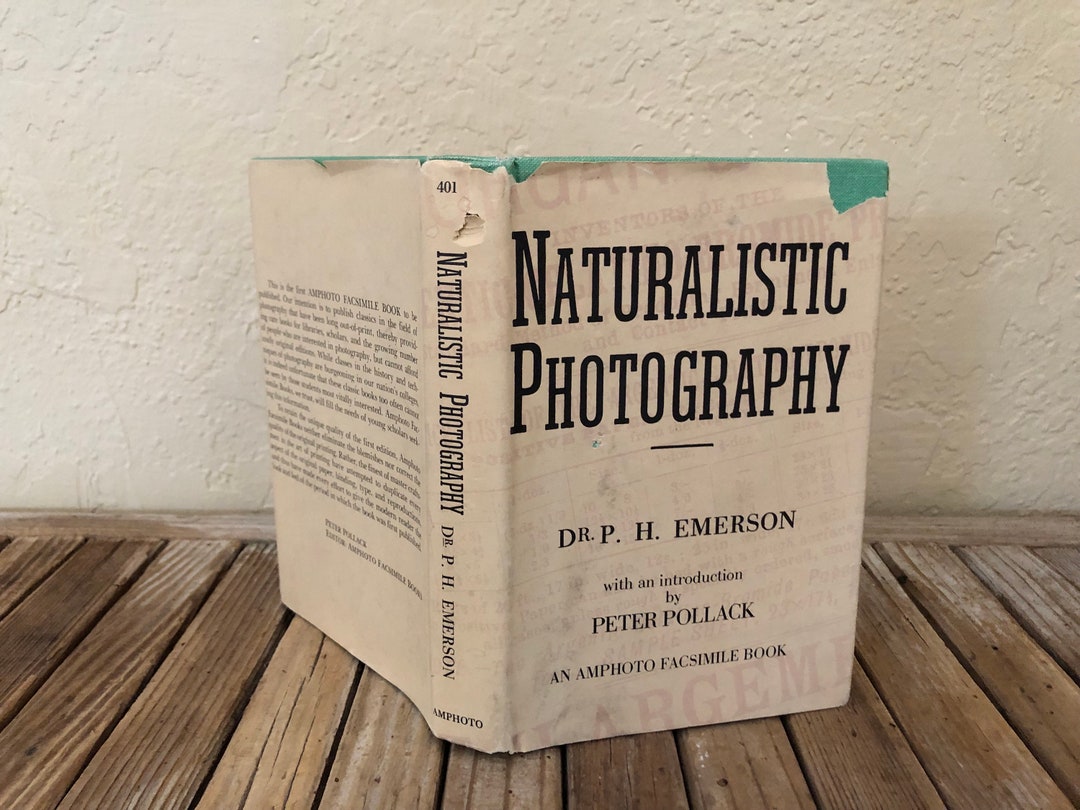 Vintage Book Titled Naturalistic Photography an Amphoto Facsmile Book ...