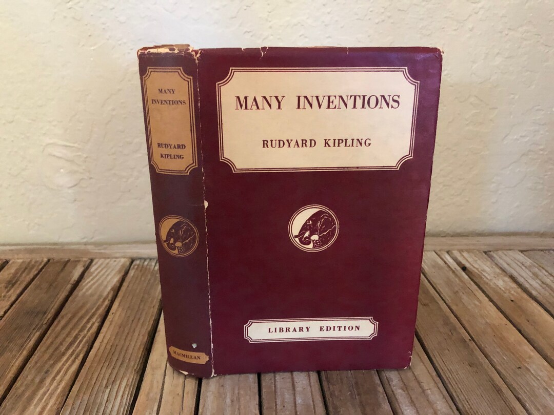 Vintage 1949 Book Titled Many Inventions by Rudyard Kipling - Etsy
