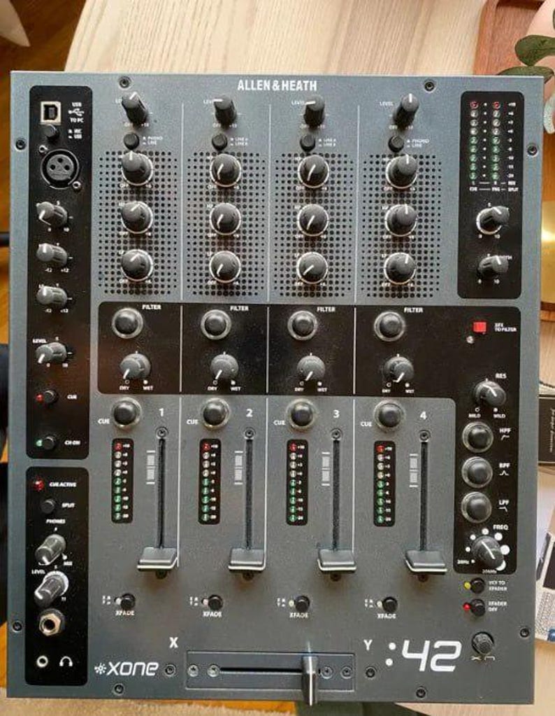 Allen & Heath Xone 42 DJ Mixer - Etsy