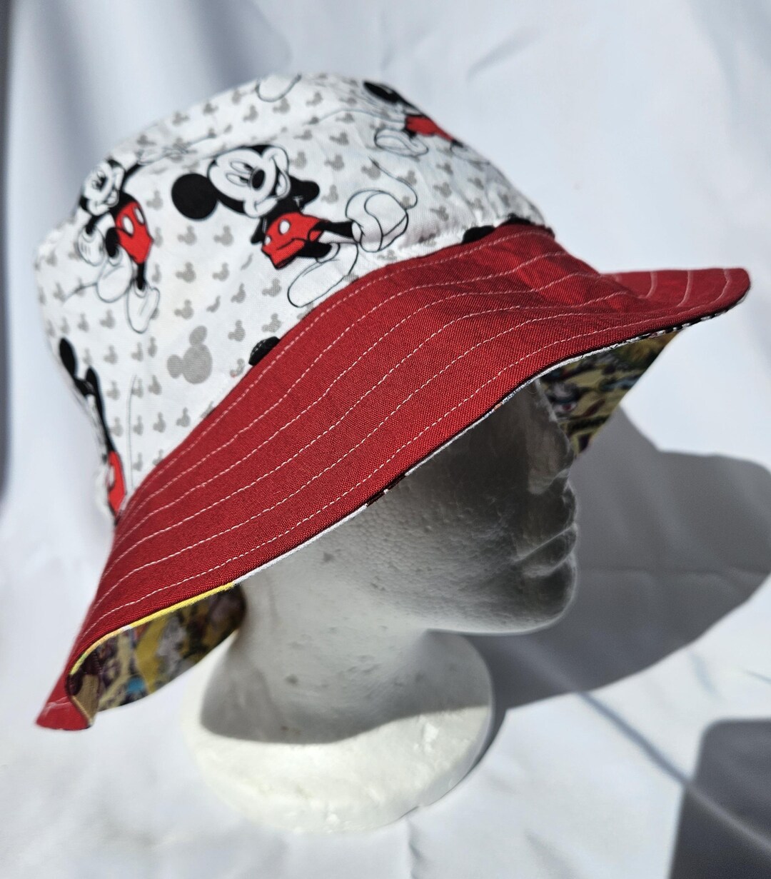 Reversable Disney Themed Bucket Hat - Etsy