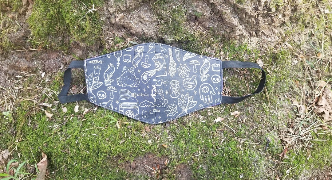 Witchcraft Mask Wiccan Mask Witchy Mask Pagan Mask - Etsy