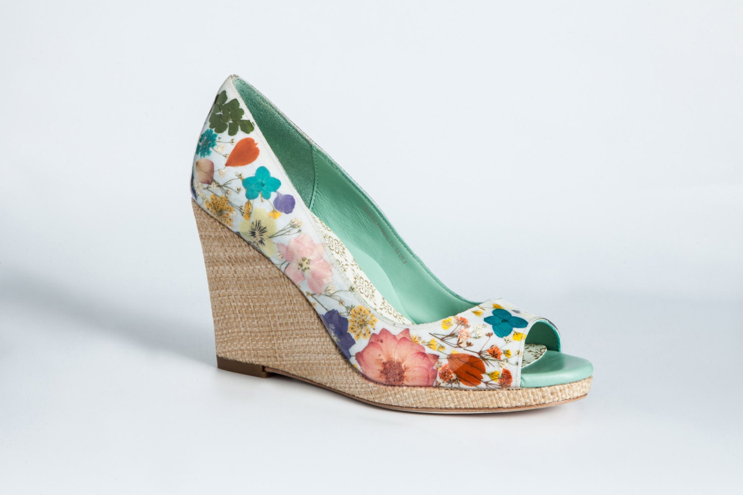 Modern Floral:patent Pending Real Pressed Flower Shoes.every Single ...
