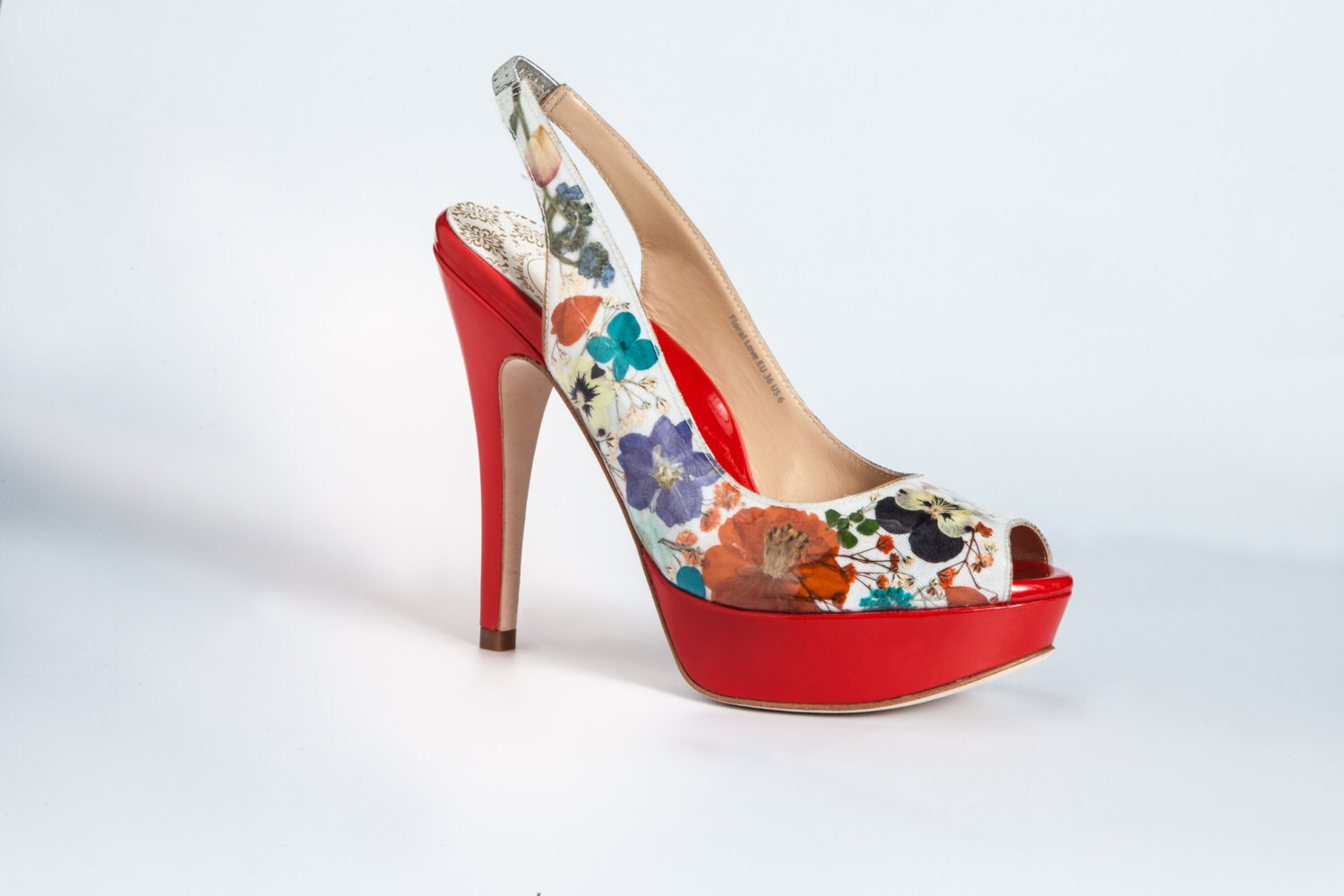 Full Bloom: Patent Pending Shoes With Real Pressed Flowers. Every ...