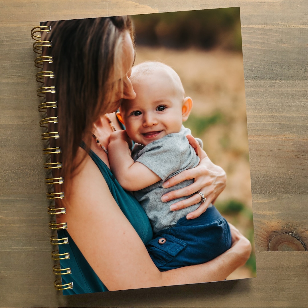 Custom Photo Notebook // Photo Gift // Wedding Photo Gift // Photo ...
