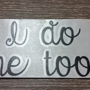 SET of TWO *WEDDING* & I Do, Me Too Shoe Stickers Something Blue Bride ...