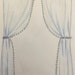 Pair of Intense Powder Blue Velvet Curtains, With Precious Made in ...