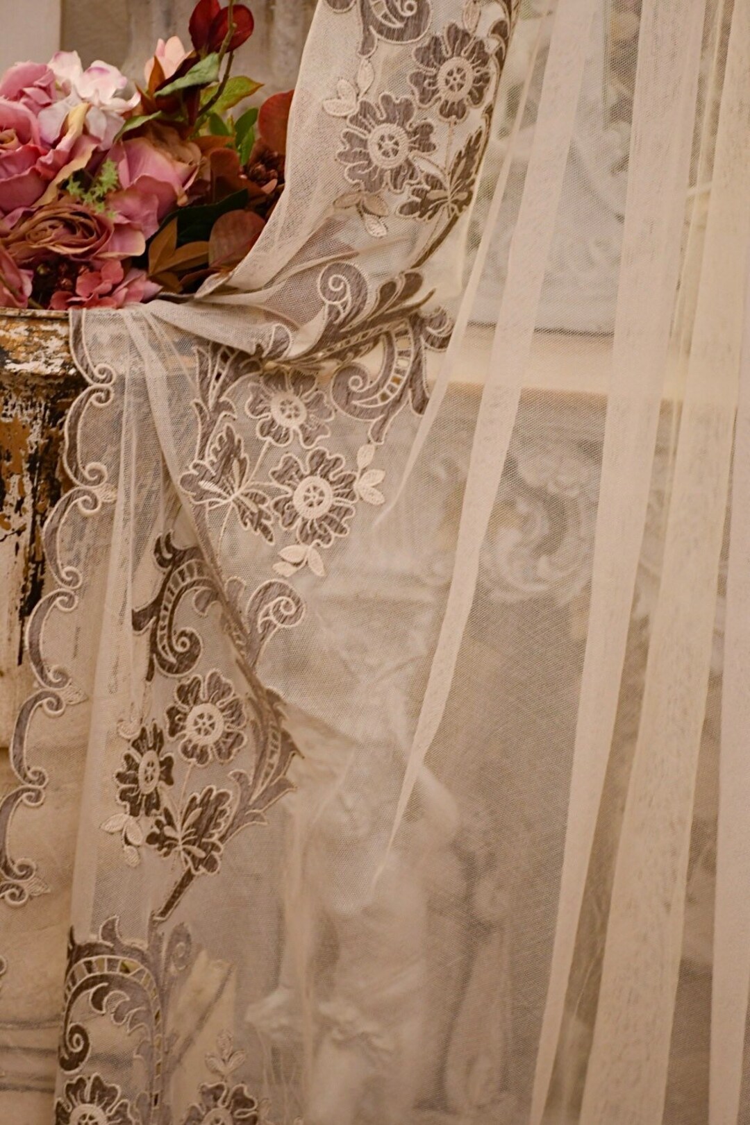 Wonderful 19th Century Italian Curtain Rod - Etsy