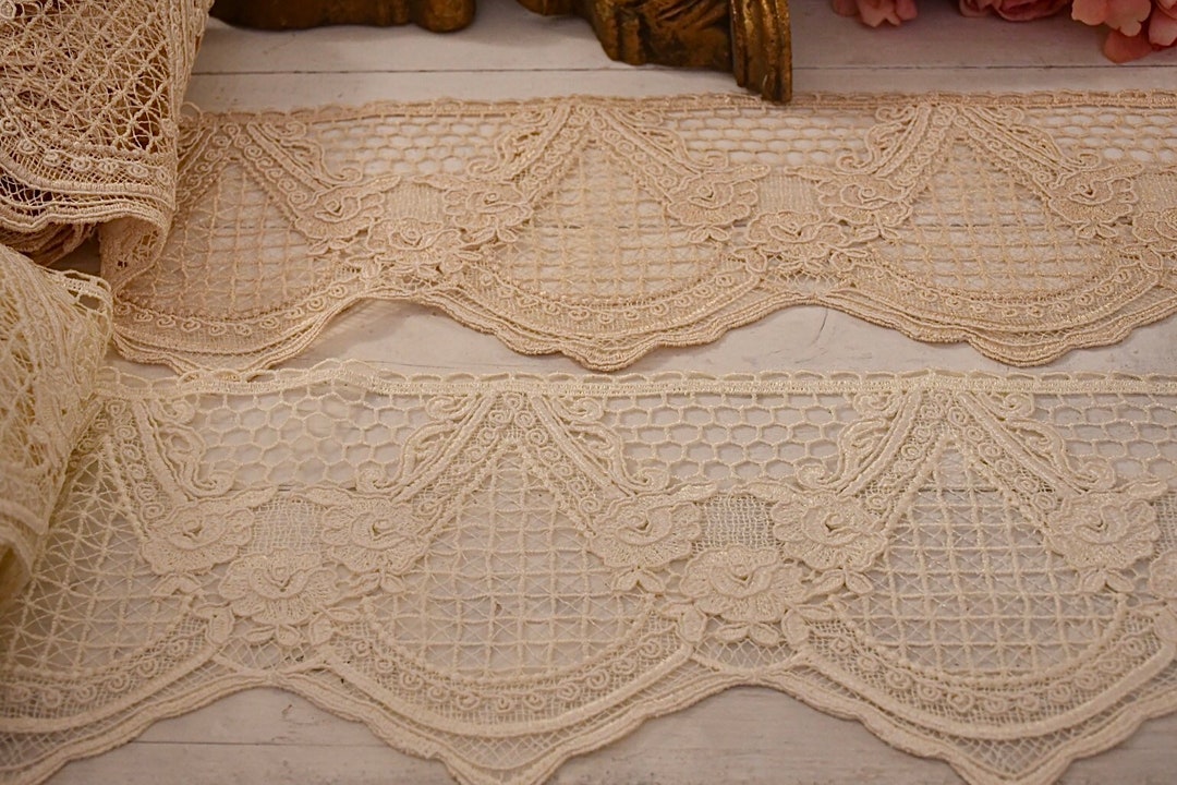 Macramé Lace Border - Etsy