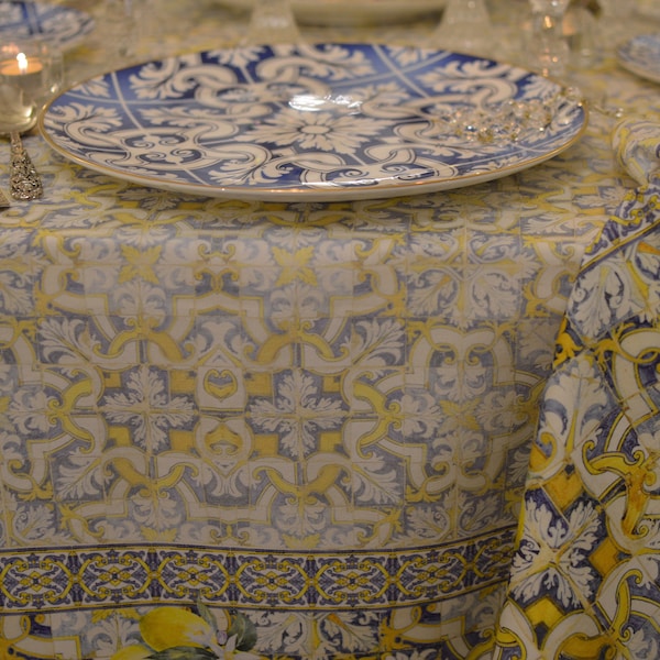 Italian Tablecloth - Etsy