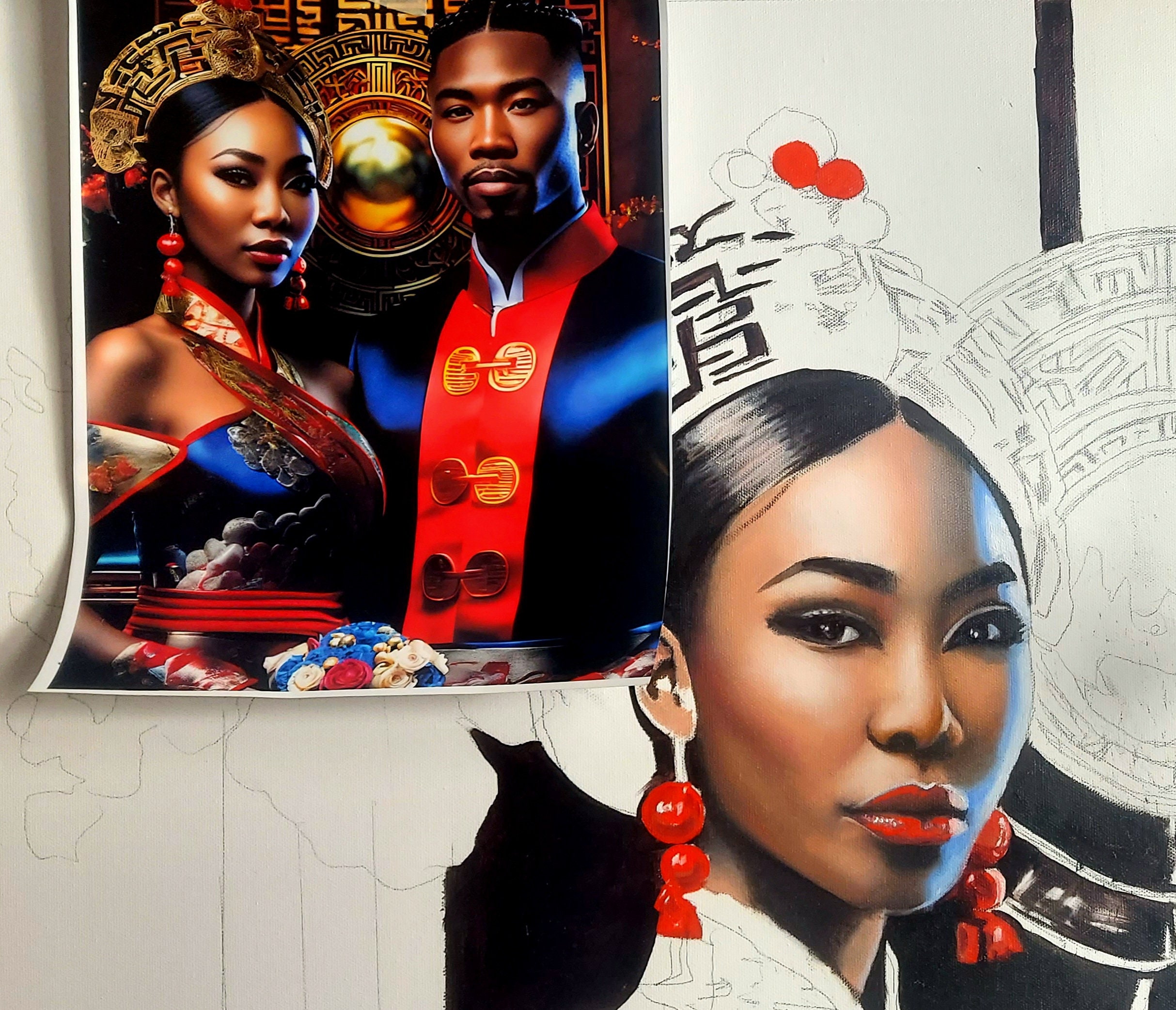 Custom Hyper-realistic Portrait Painting, Turn Any Portrait Photo Into ...