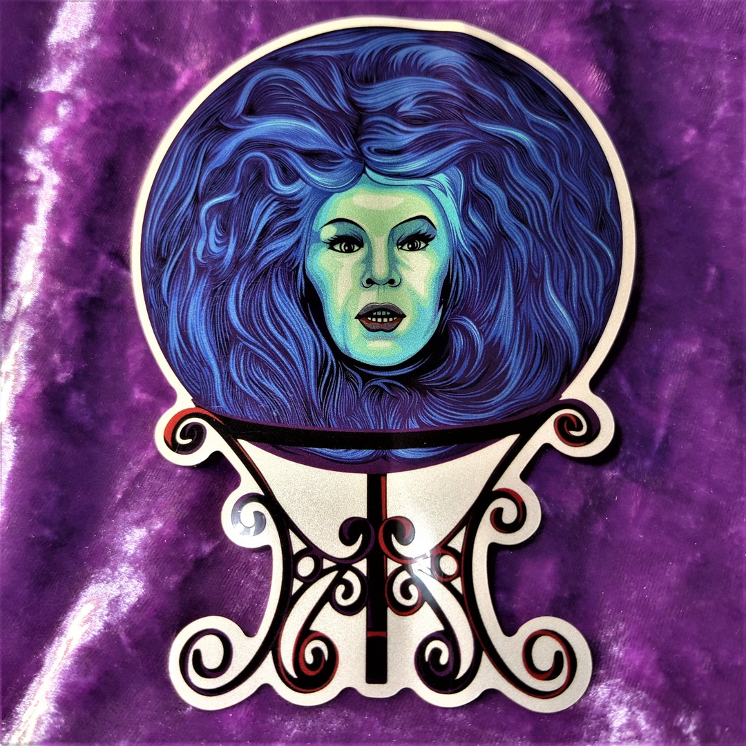 THE HAUNTED MANSION - Leota, Reflective Window Sticker!!! - Etsy