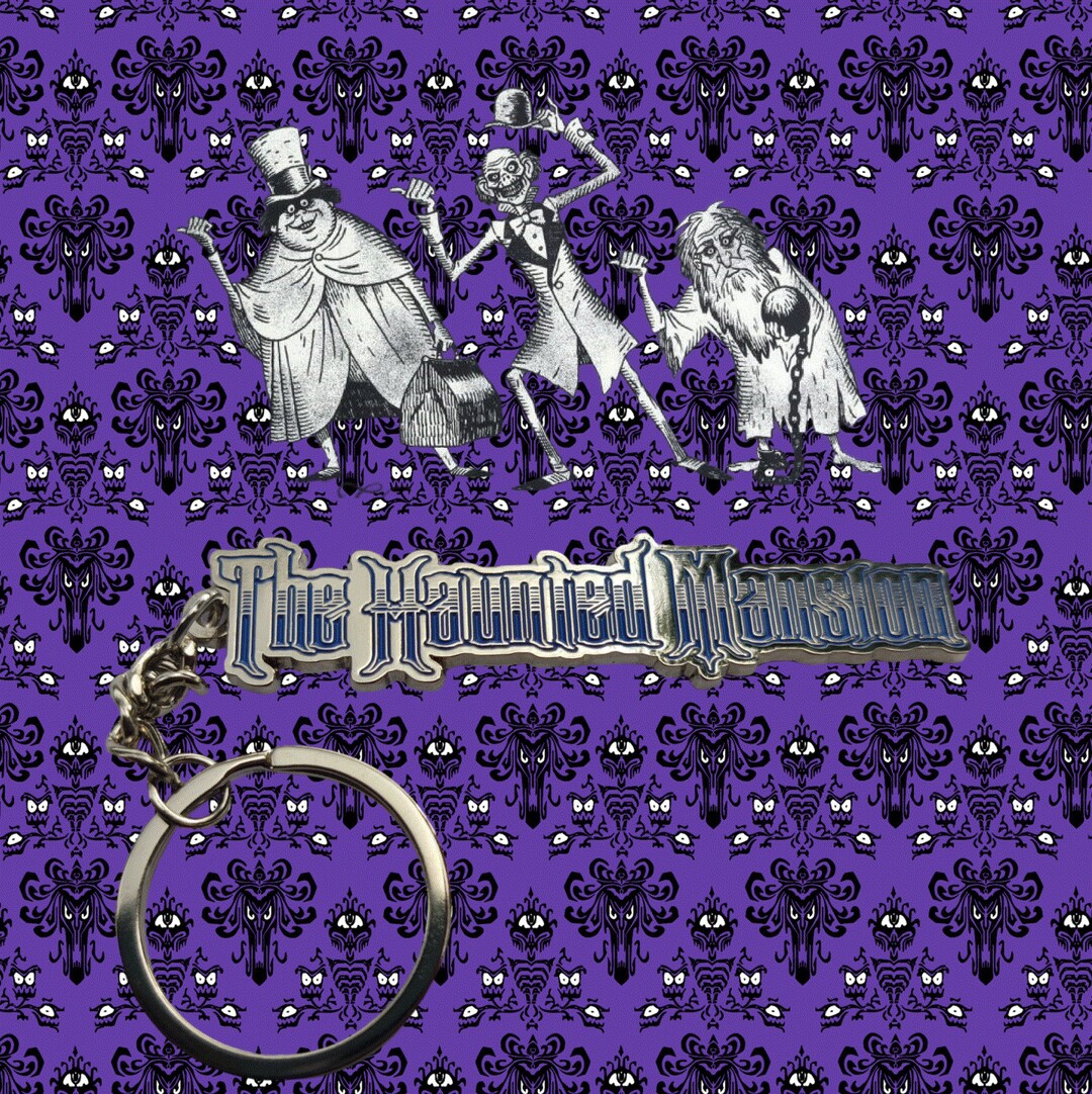 THE HAUNTED MANSION - Key Chain - Etsy