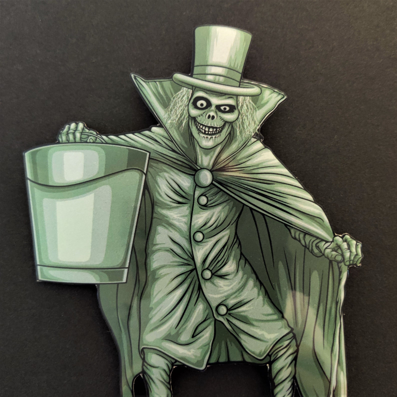 NEW the Haunted Mansion hatbox Ghost Head On | Etsy