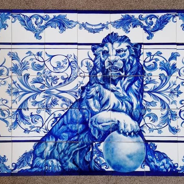 Large Tile Mural - Etsy
