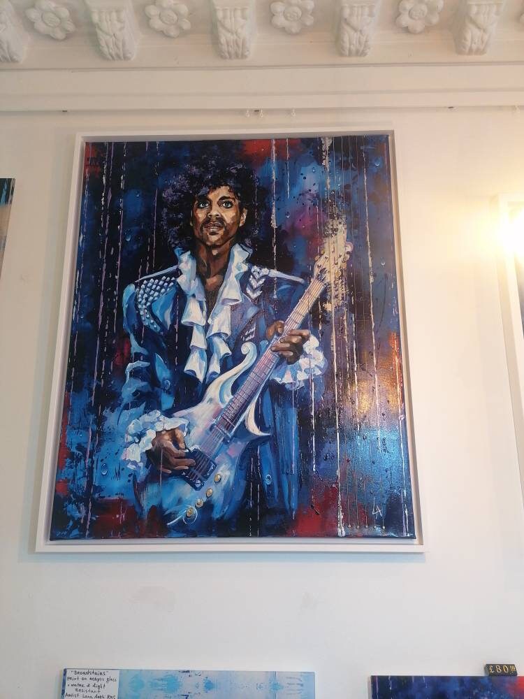 PRINCE Original Acrylic Painting on Canvas by Lana Arkhi RMS - Etsy