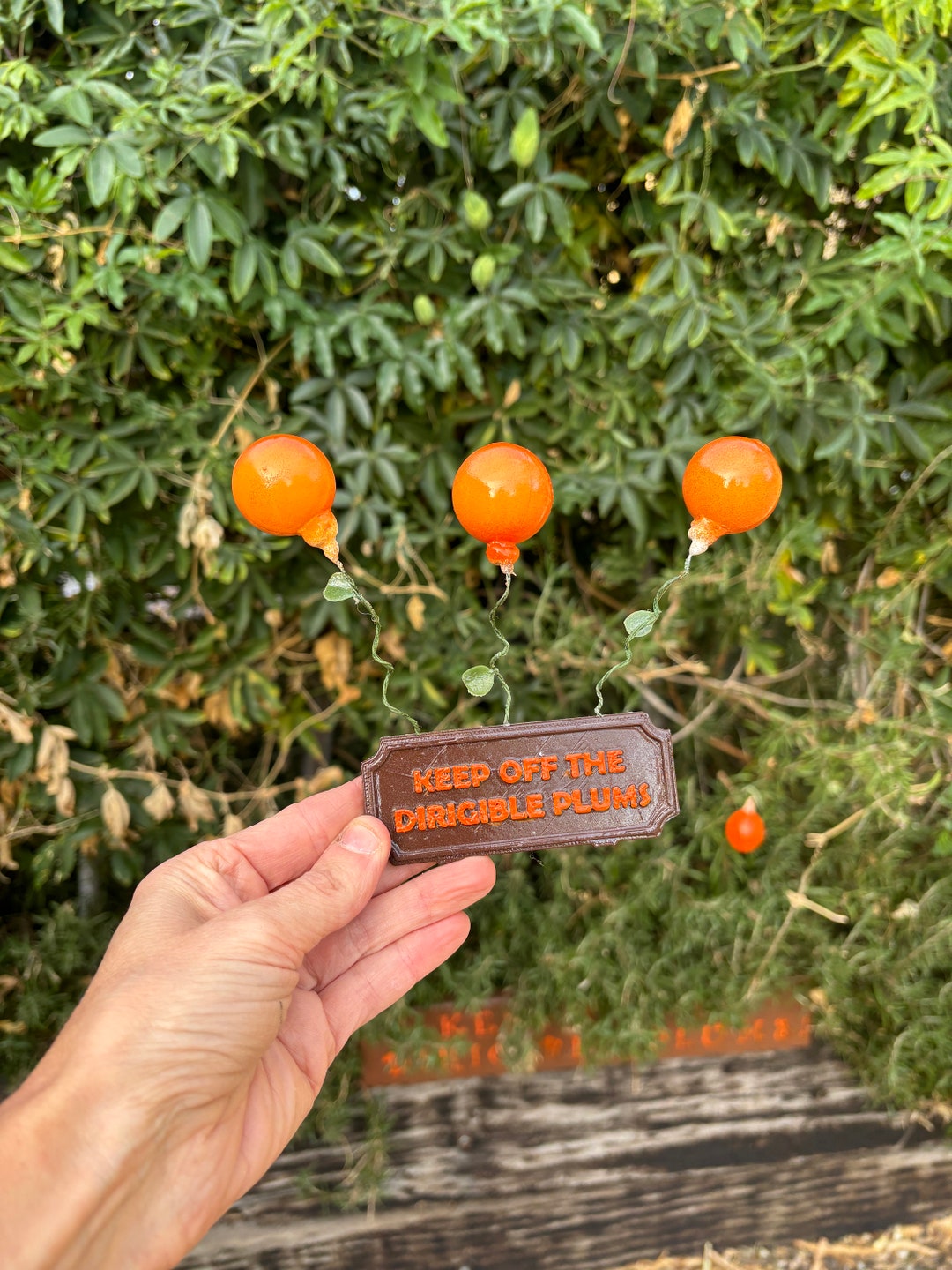 Keep off the Derigible Plums Oversized Magnet - Etsy