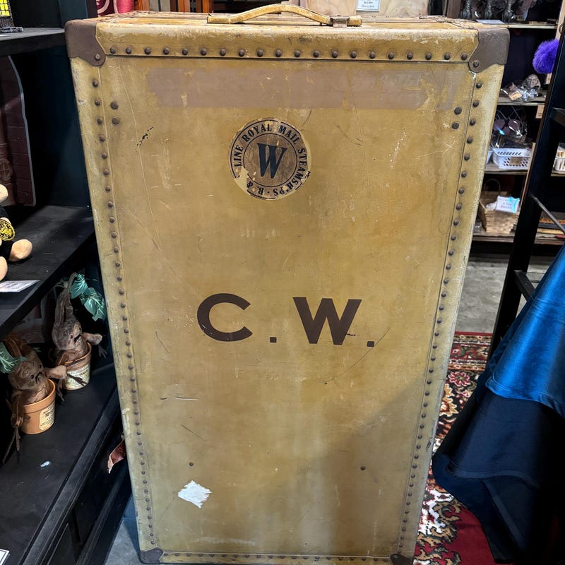 Steamer Trunk - Etsy