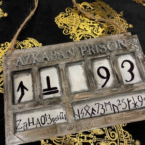 Azkaban Prisoner Signs Two Sizes - Etsy