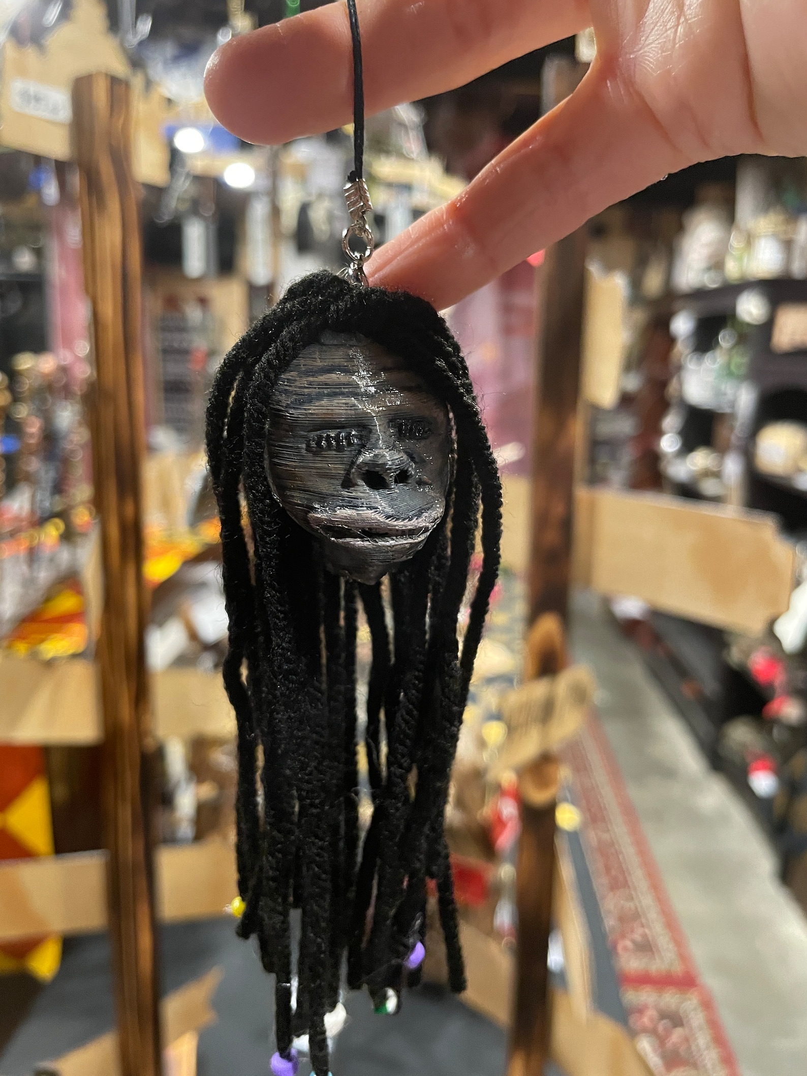 Knight Bus Shrunken Head Keychain Size - Etsy