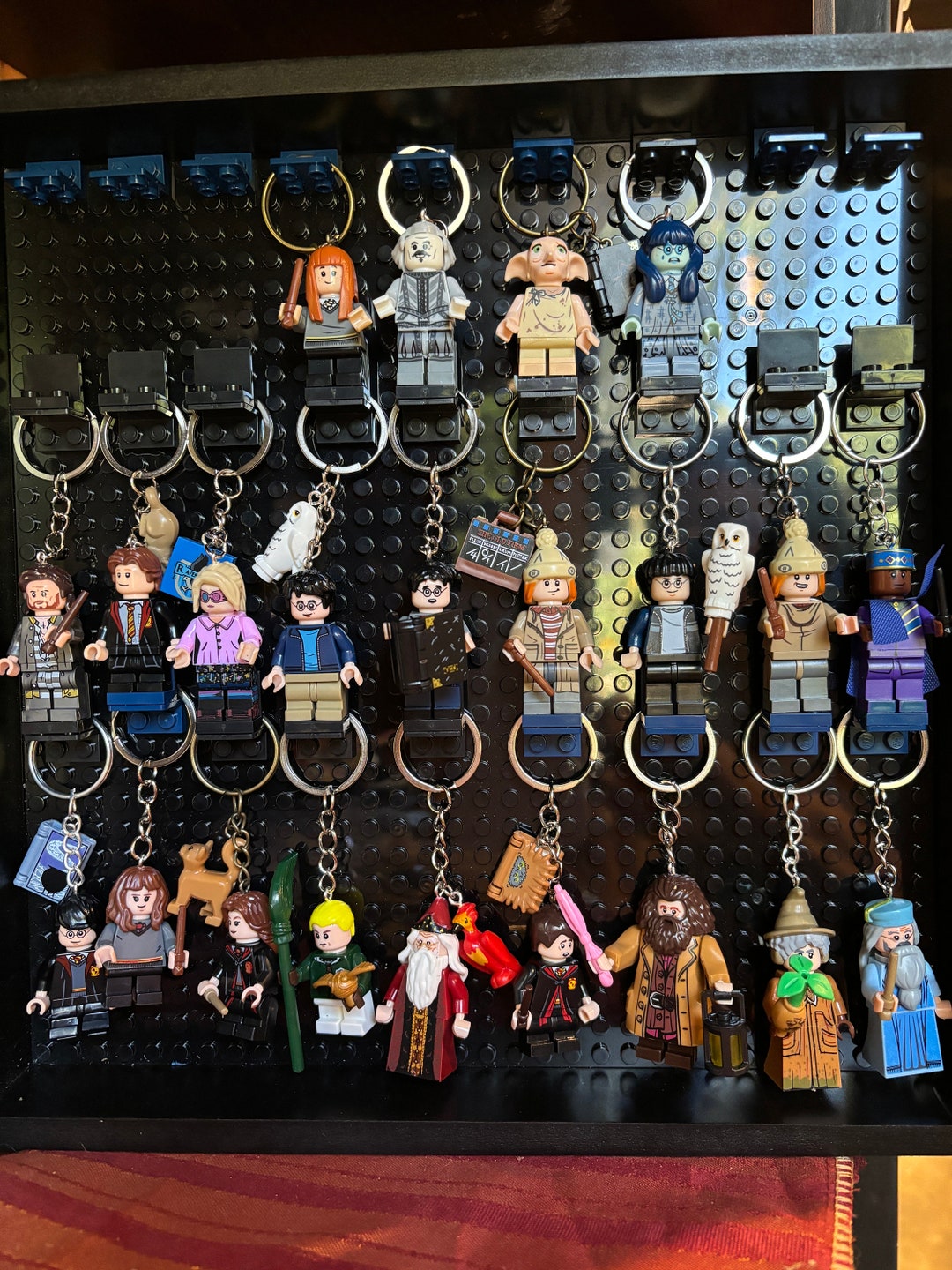 Mini Fig Keychain Charms - Etsy