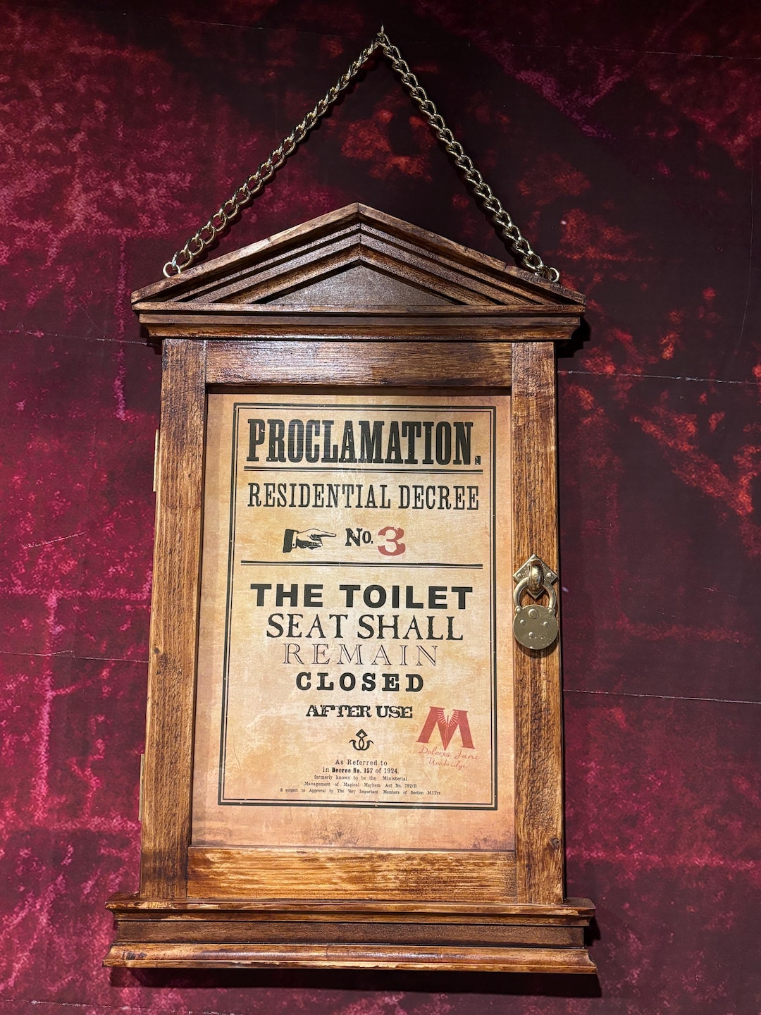 Wooden Educational / Residential Decrees Two Sizes MADE TO ORDER - Etsy