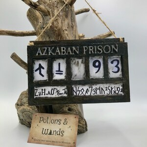 Azkaban Prisoner Signs Two Sizes - Etsy