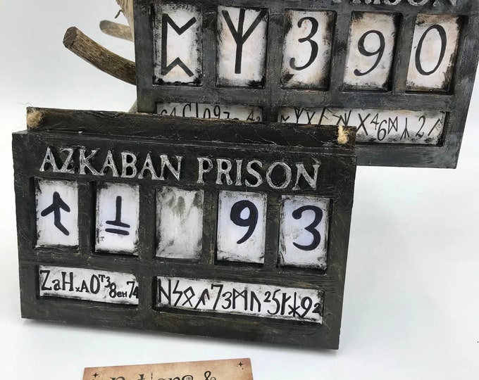 Azkaban Prison Sign - Etsy