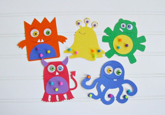 monster diecuts, monster die cuts, monster cutouts, monster ...