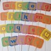 Alphabet Blocks Cake Toppers Abc's Blocks Birthday ABC - Etsy