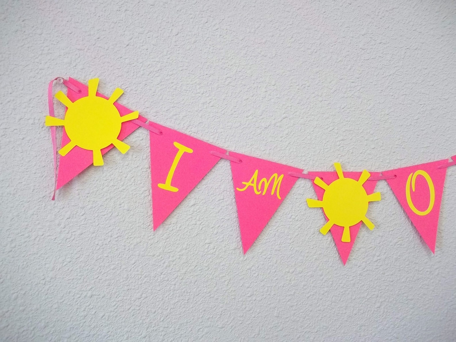 Sunshine Banner Yellow Sun Banner Sunshine Birthday Party - Etsy
