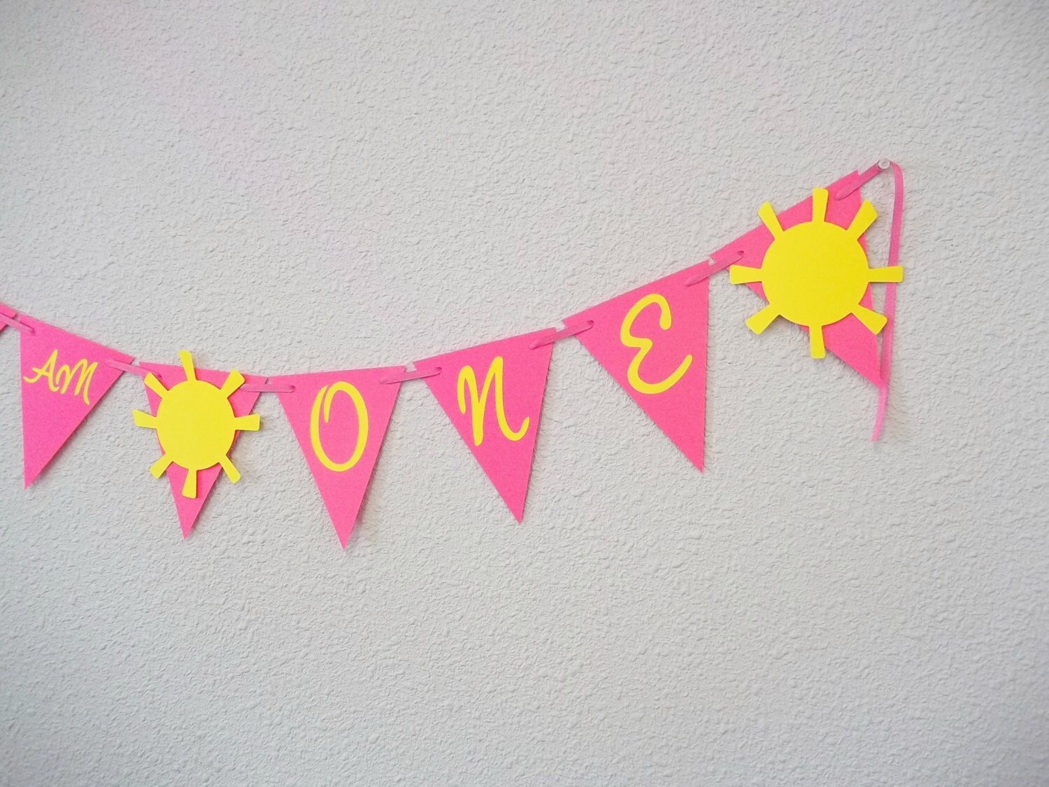 Sunshine Banner Yellow Sun Banner Sunshine Birthday Party - Etsy
