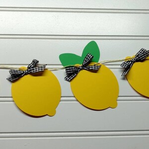 Farmhouse Style Lemon Banner Coffee Bar Banner Lemon Decorations Lemon ...