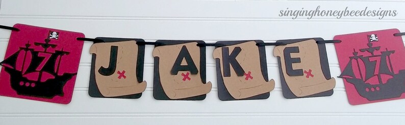 Pirate Ship Birthday Party Package Pirate Birthday Banner | Etsy