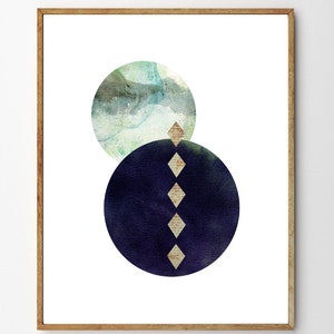 Enigma Geometric Art Minimalist Poster Scandinavian - Etsy Canada