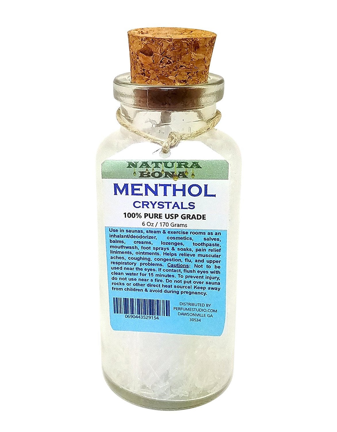 Natura Bona 100% Pure USP Grade Menthol Crystals. 6 Oz Bottle. | Etsy