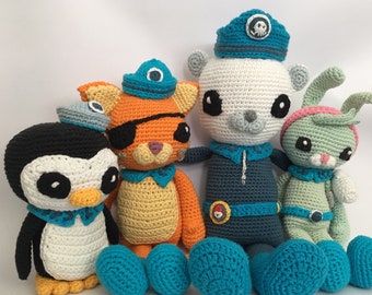 Octonauts pattern - Etsy Nederland