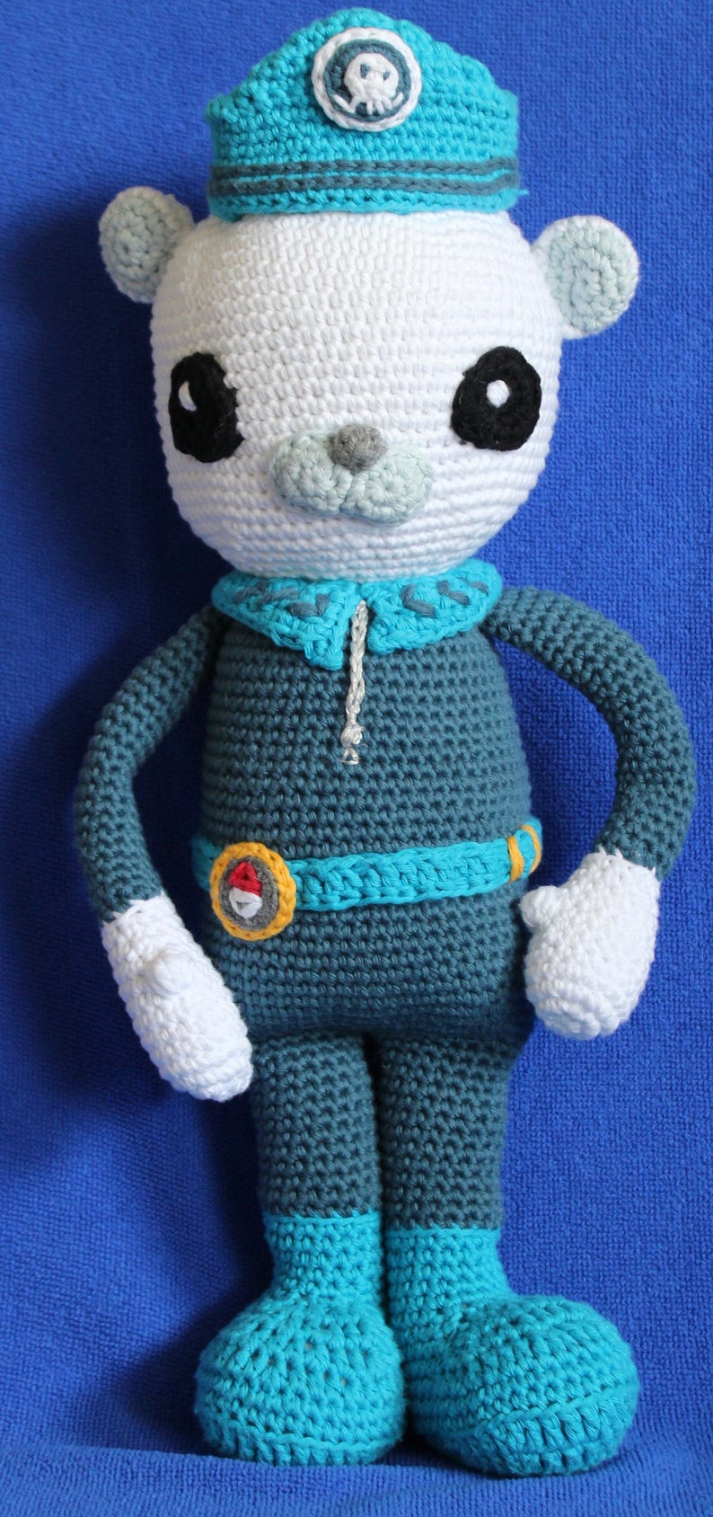 Octonauts Captain Barnacles Barnacles Pattern Amigurumi | Etsy