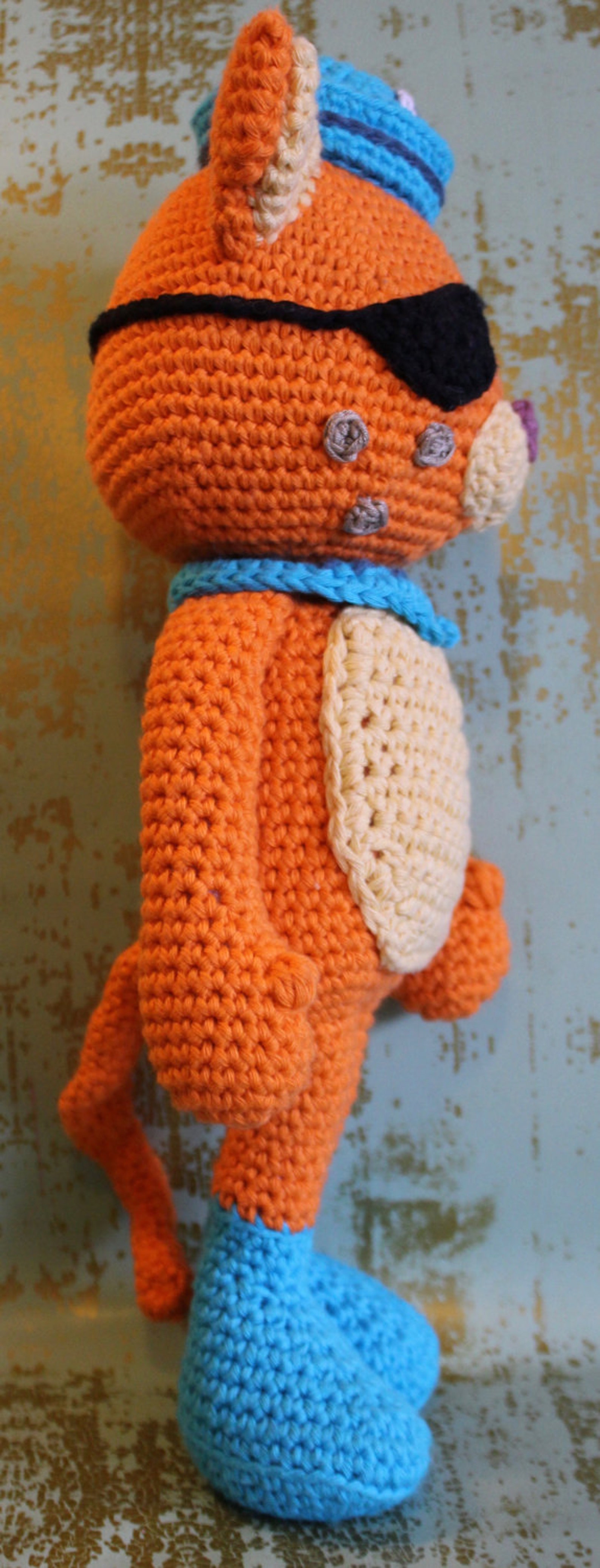 Octonauts Kwazii - Kwazii Pattern, Amigurumi Kwazii, Crochet Kwazii ...