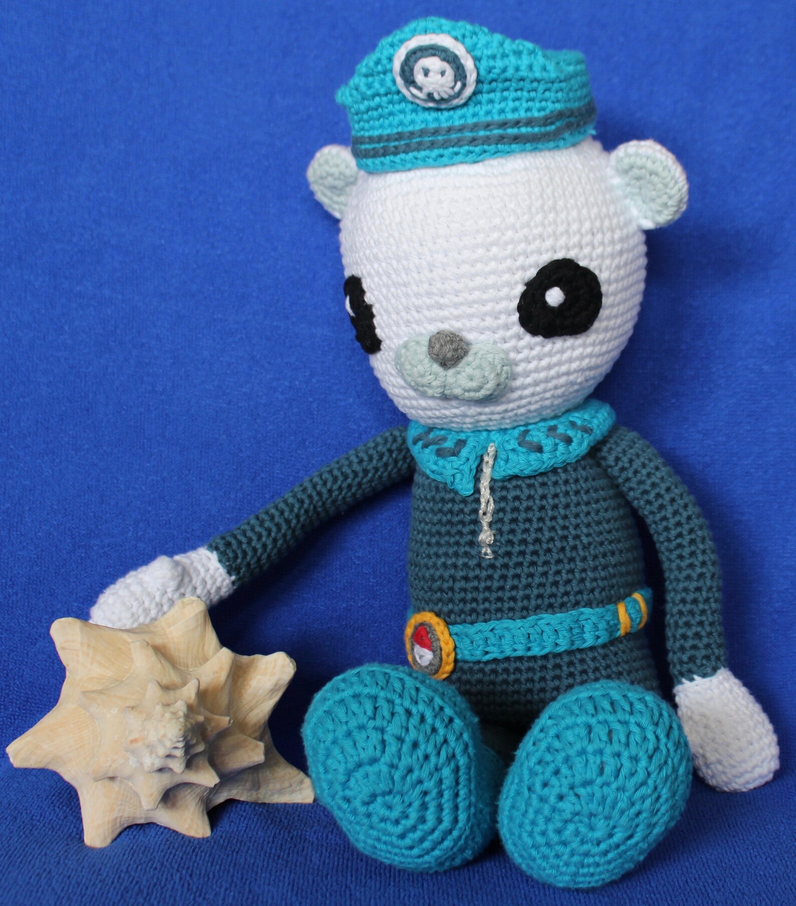 Octonauts Captain Barnacles Barnacles Pattern Amigurumi | Etsy