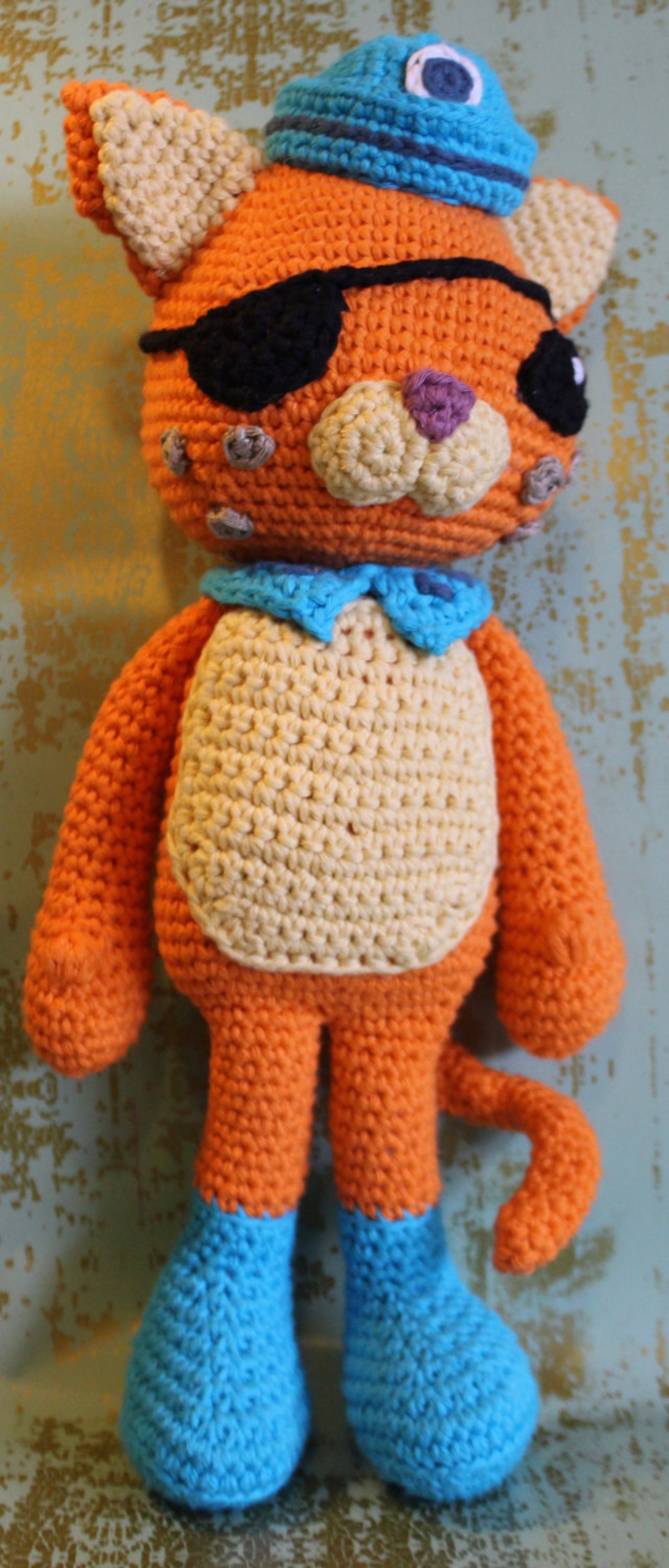 Octonauts Kwazii Kwazii Pattern, Amigurumi Kwazii, Crochet Kwazii ...