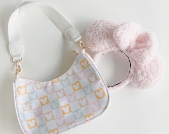 Checkered Mouse Bag // Ready to Ship - Etsy
